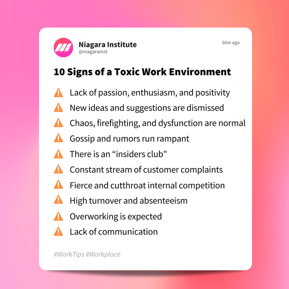 Do You Have a Toxic Work Environment? How To Spot It and Take Action