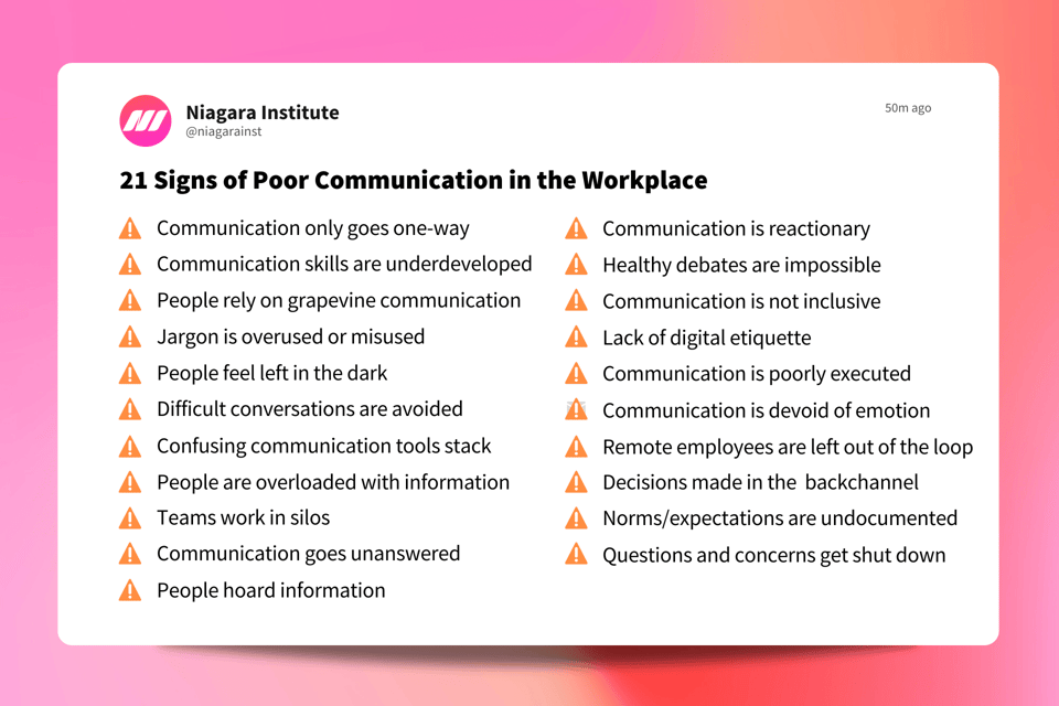 21 Signs of Poor Communication in the Workplace
