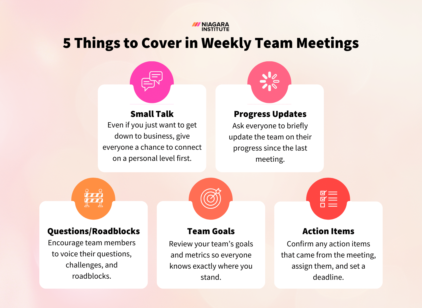 How To Take Your Weekly Team Meetings to the Next Level
