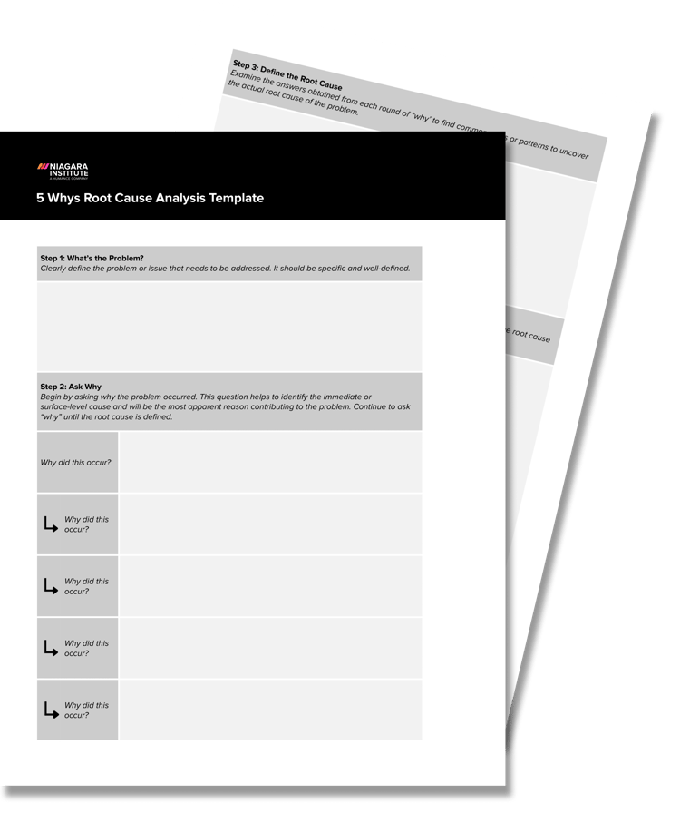 5 Whys Root Cause Analysis Exercise (+Template)