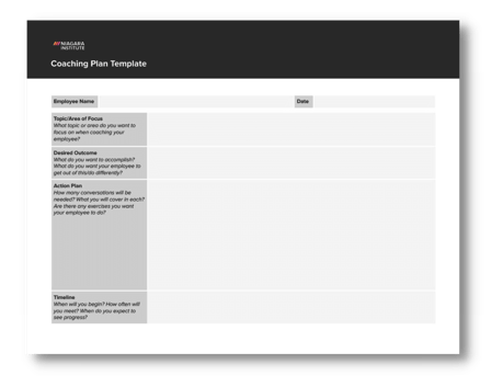 A Brief Guide to Writing an Employee Coaching Plan (+Template)