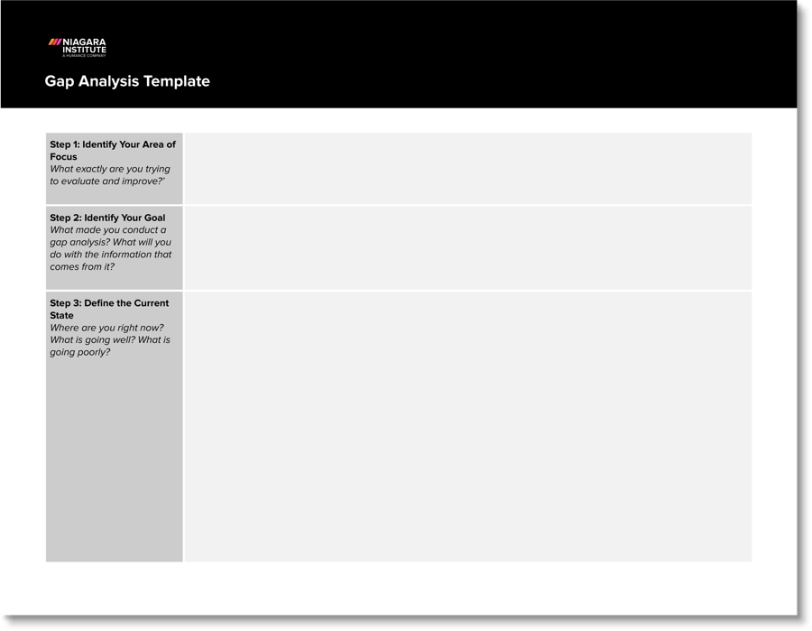 The Only Gap Analysis Template You’ll Ever Need (+Instructions)