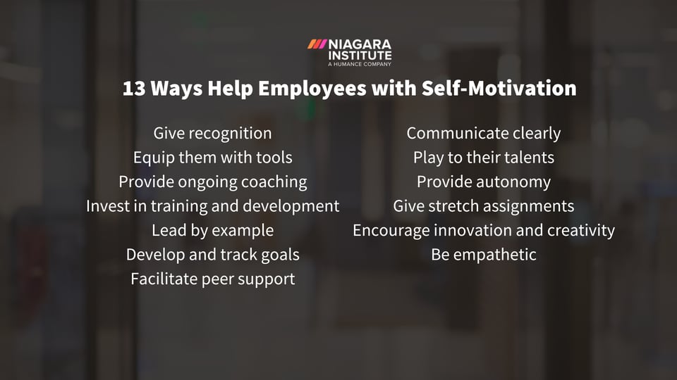 13 Ways to Help Employees with Self-Motivation at Work