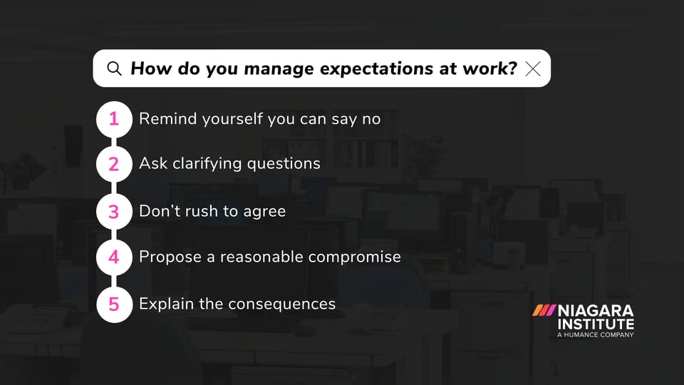 Managing Expectations at Work: Why It's Important and How To Do It