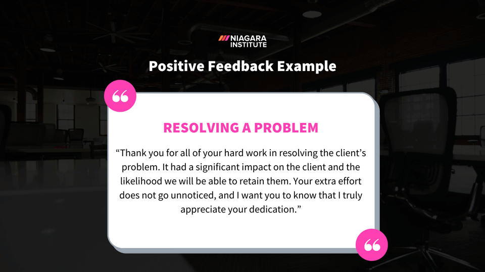 15 Positive Feedback Examples For Employees