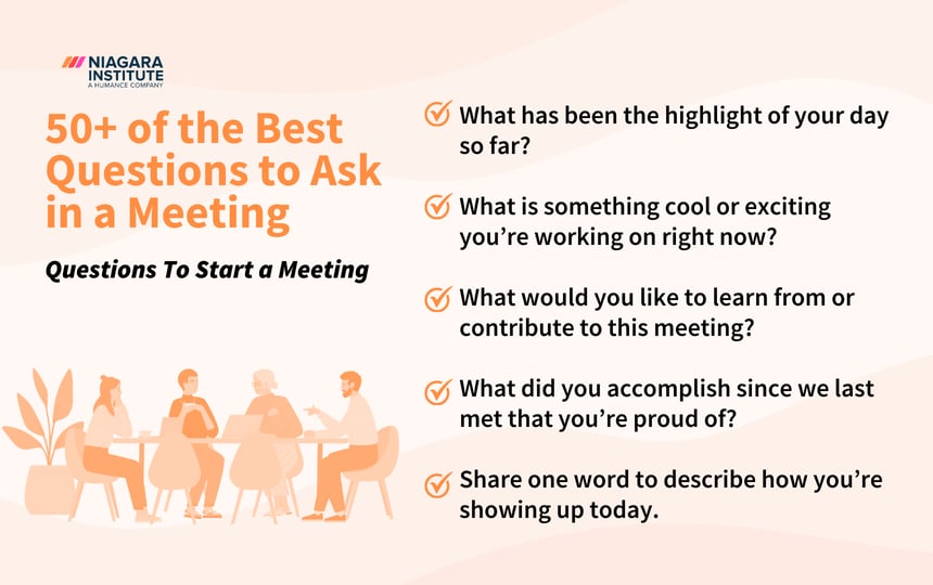 50+ of the Best Questions to Ask in a Meeting