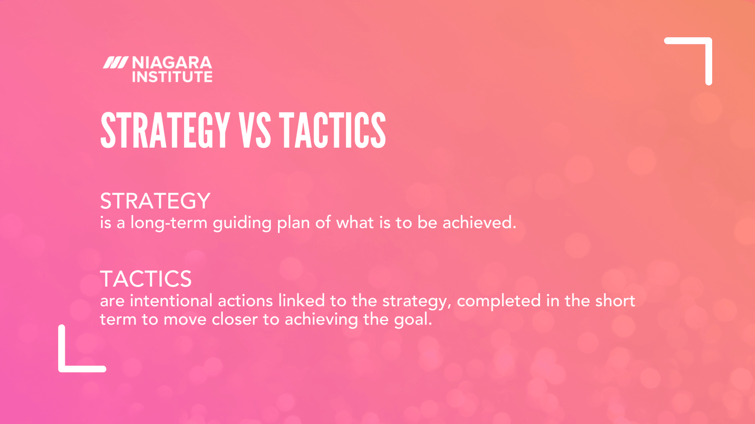 Strategy vs Tactics: Why You Need To Be Good At Both