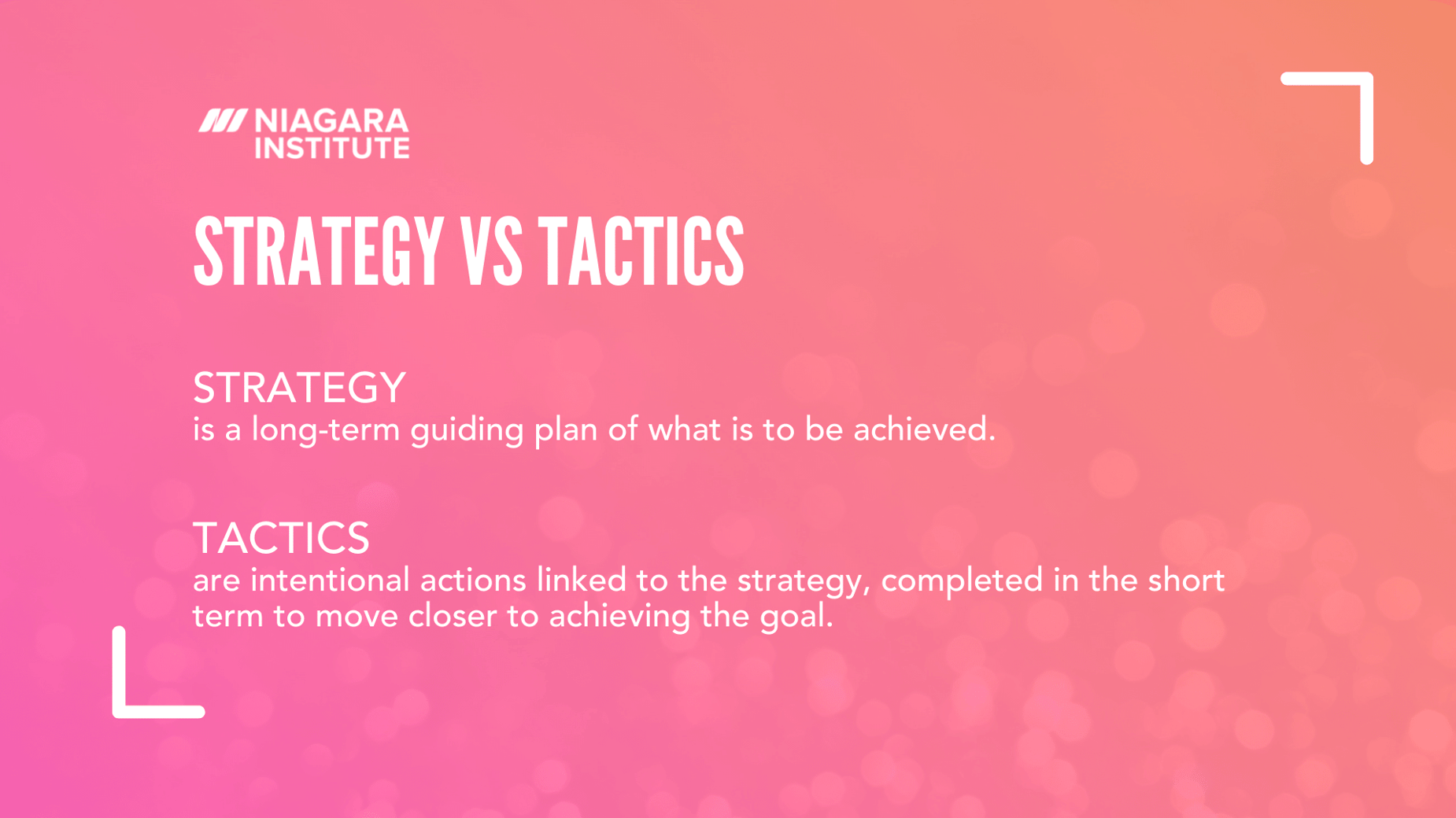 Strategy vs Tactics: Why You Need To Be Good At Both