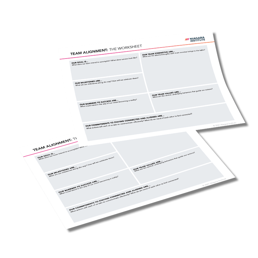 Downloadable Team Alignment Worksheet