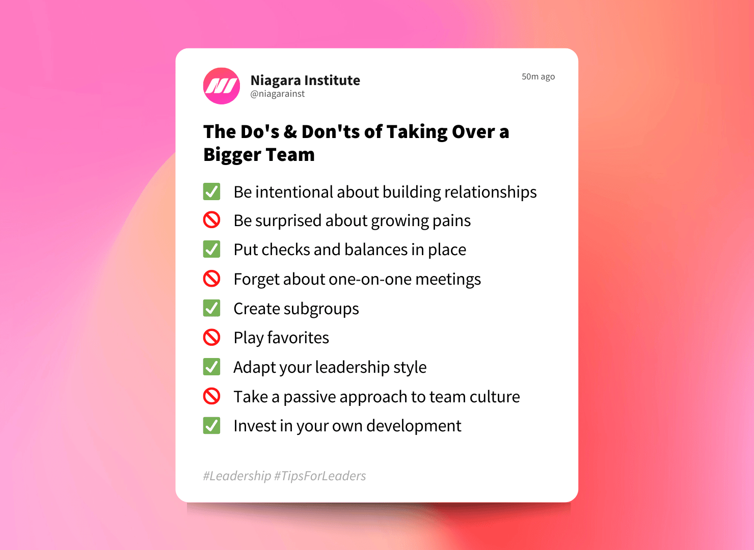 The Do’s and Don’ts of Taking Over a Bigger Team