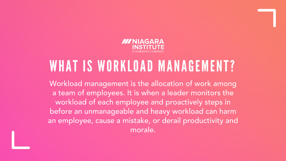 Are Heavy Workloads Causing Problems? You May Be the Solution