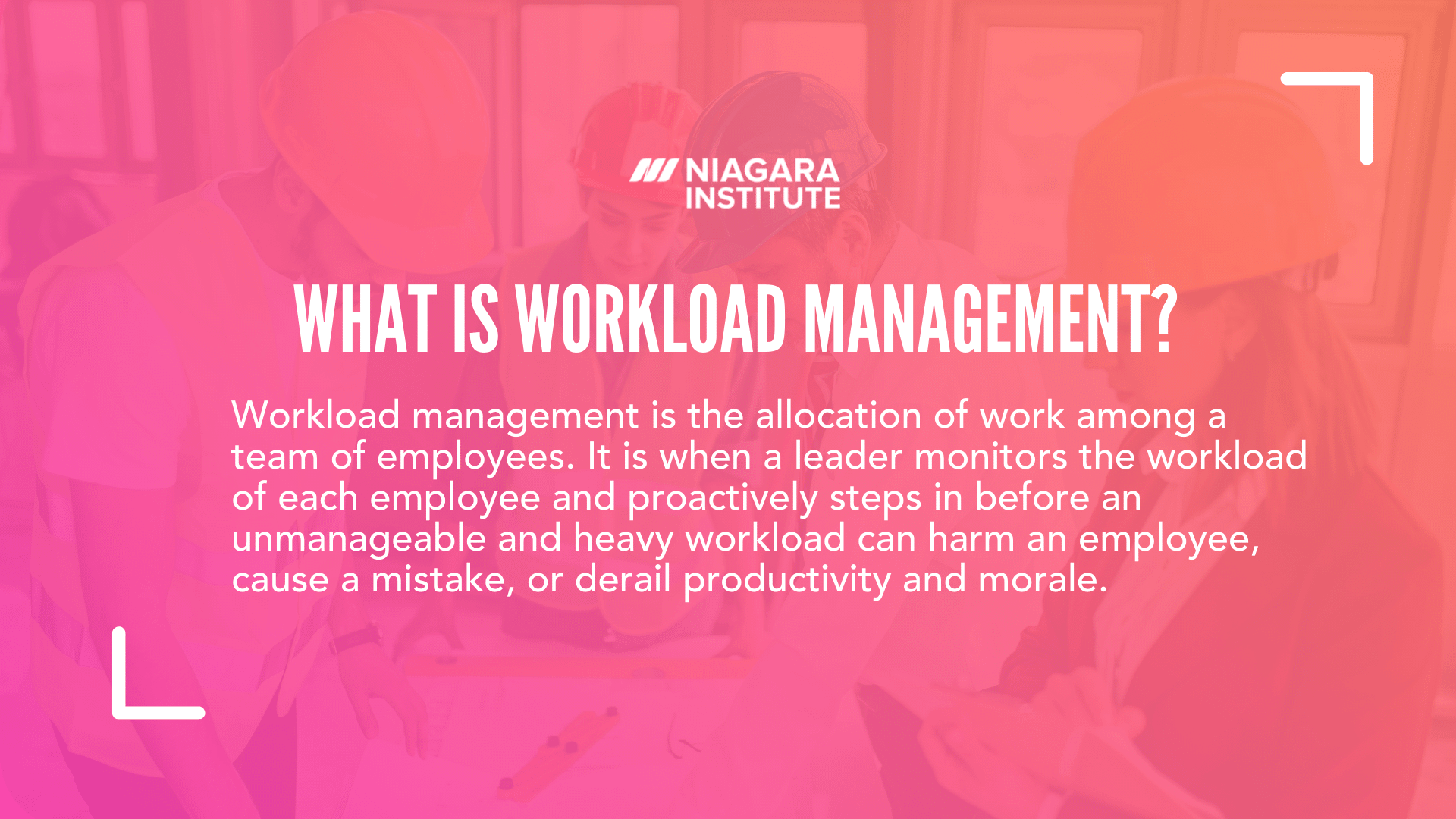 Are Heavy Workloads Causing Problems? You May Be the Solution