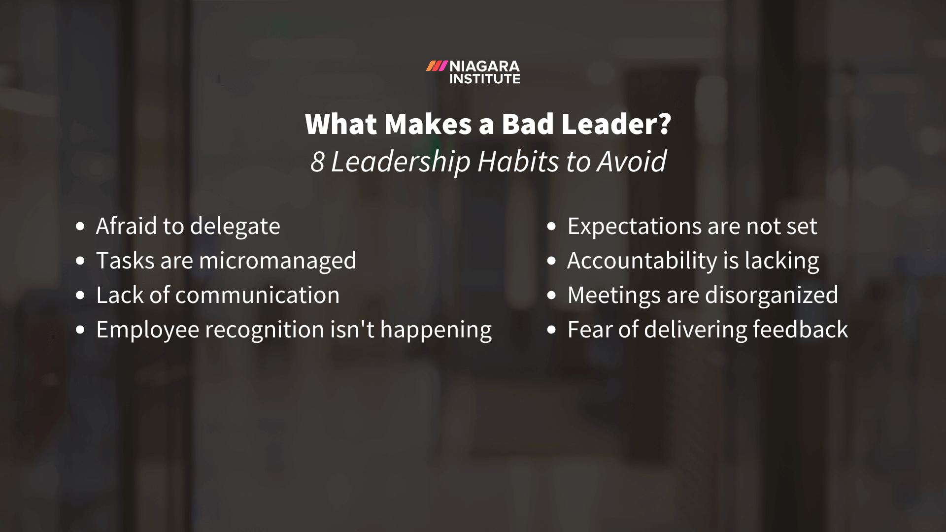 8 Bad Team Leadership Habits That May Be Pushing Your Teammates Away